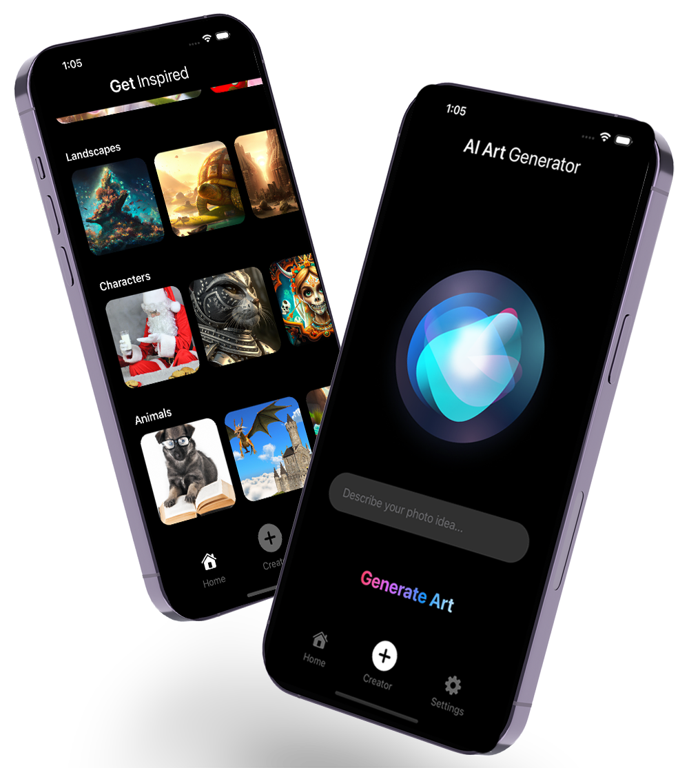 Miracle AI Art App | AI Art Generator | iPhone & iPad - Grow with Us!